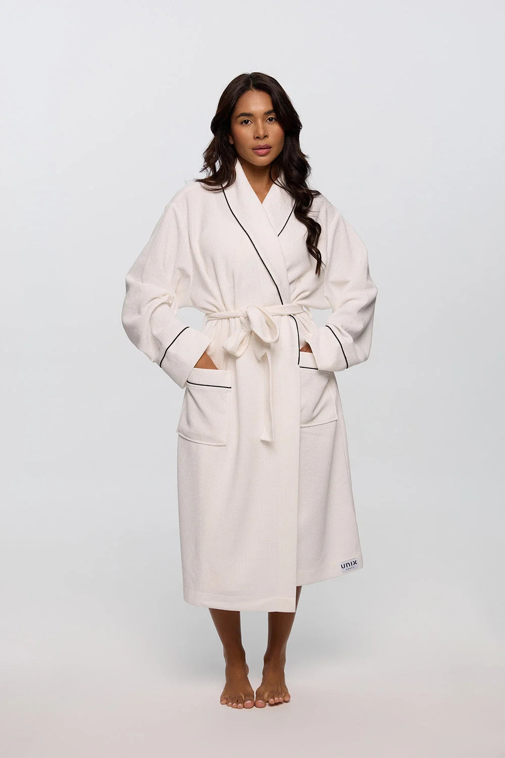 Experience Relief with Comfy White Relax Robe for Women – Unix